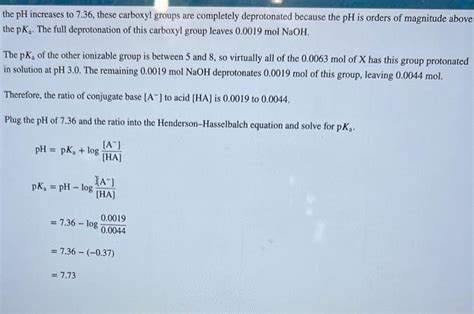 Solved An Unknown Compound X Is Thought To Have A Carboxyl