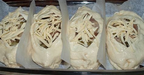 Лодочки из слоеного теста