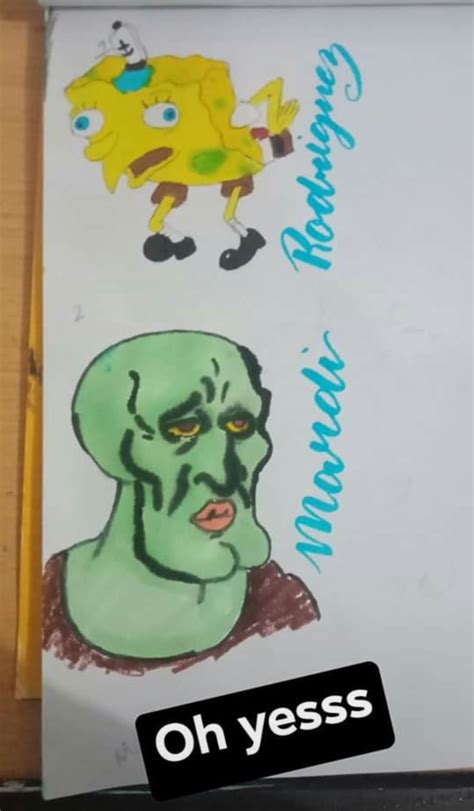 Some Spongebob Artwork Made By A Friend Rspongebob