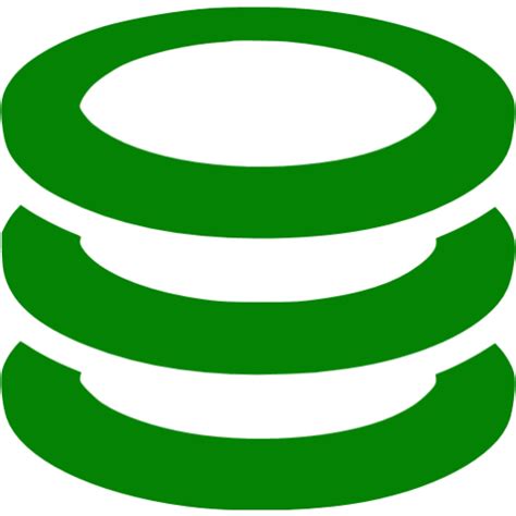 Green Database 2 Icon Free Green Database Icons