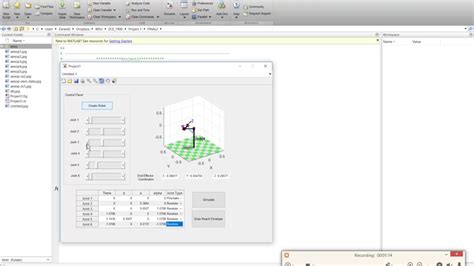 Matlab Gui Robot Simulation Youtube