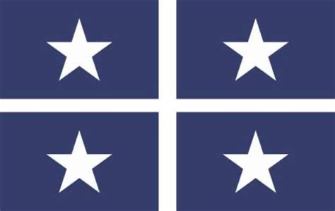 2in X 1 25in Bonnie Blue Flag Stickers Stickertalk®