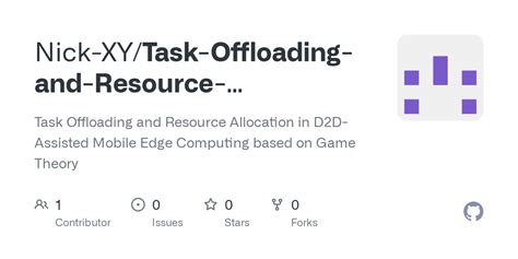 Github Nick Xytask Offloading And Resource Allocation In D2d