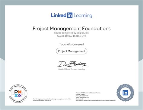Projectmanagement Continuouslearning Linkedinlearning