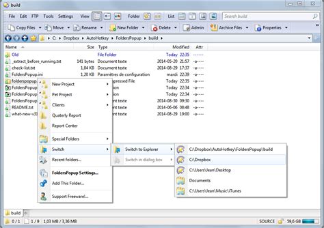 My Coding Projects Folders Popup V3 2 Now Available In Korean And Fully Directory Opus Aware