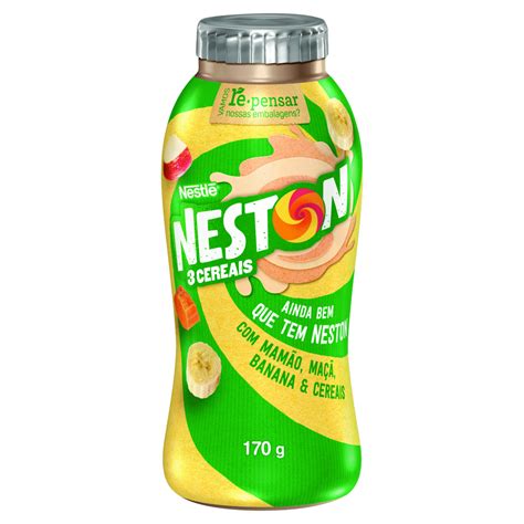 Iogurte Líquido Nestlé Neston Maçã E Banana 170g Faststore Pdp