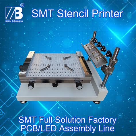 Smt Manual Solder Paste Printer Pcb Screen Printing Stencil Machine