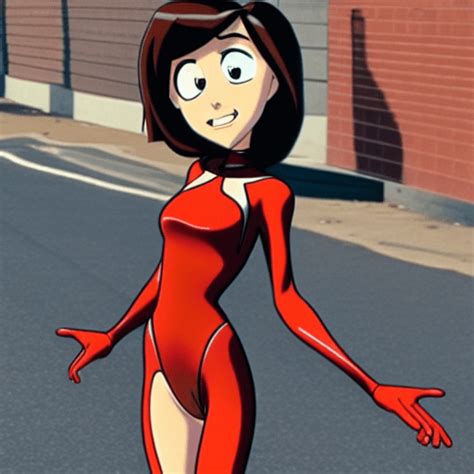 Elastigirl Anime Graphic Creative Fabrica