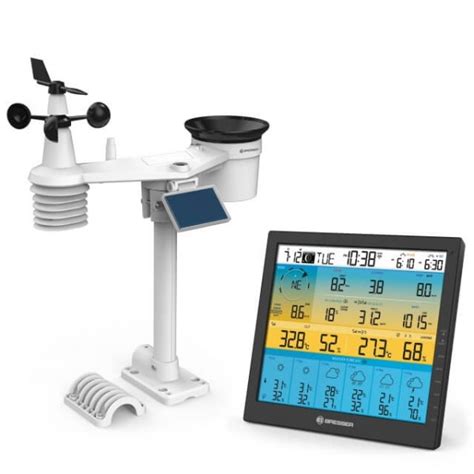 Station Météo Bresser Wifi Avec Capteur Extérieur 7 En 1