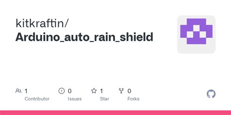 Issues Kitkraftin Arduino Auto Rain Shield GitHub