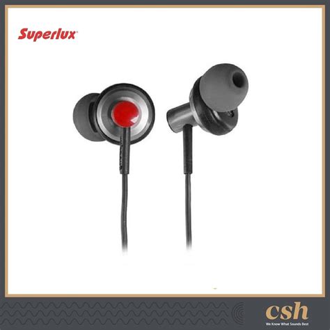 Superlux Hd381b Crystal Clear Sound Type Earphone Shopee Malaysia