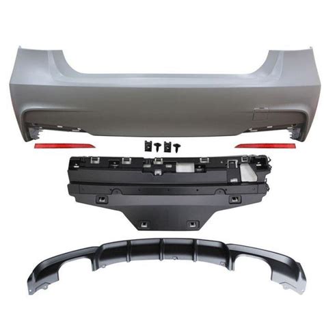 F30 MTech Bumper Chin Kit Diffuser Side Skirt Mp Style Taiwan Deferred Car Parts Accessories