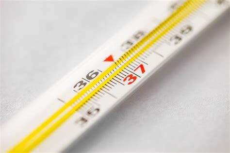 Premium Photo Thermometer For Measuring Human Body Temperature Closeup Part Selective Focus