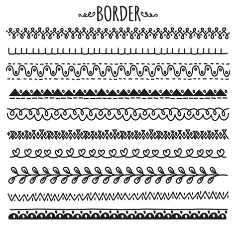 Cool Border Designs To Draw Easy