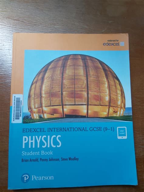 Pearson Edexcel IGCSE Physics Textbook Hobbies Toys Books Magazines Textbooks On Carousell