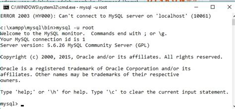 Perintah Dasar Mysql Dengan Menggunakan Cmd Dunia
