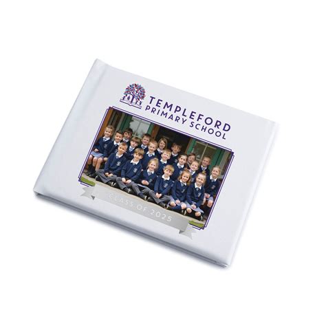 Promotional Primary School Class Photo Autograph Books Colour Printed