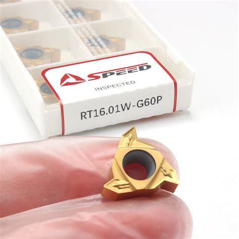 Cnc 탄화탄소 가닥 삽입 16er 16ir Ag55 Ag60 Iso Rt1601ng60p 가닥 절단 도구 메트릭