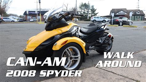 2008 Can Am Spyder Walk Around Of This Pre Owned Unit 990 V Twin