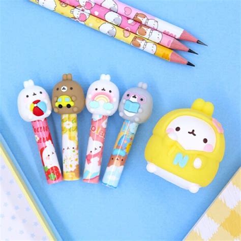 2000몰랑피규어연필보호캡4p 우리무역iwoori Kr