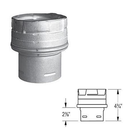 Duravent 3 Pelletvent Pro 3 4 Increaser 3pvp X4 Comfortbilt