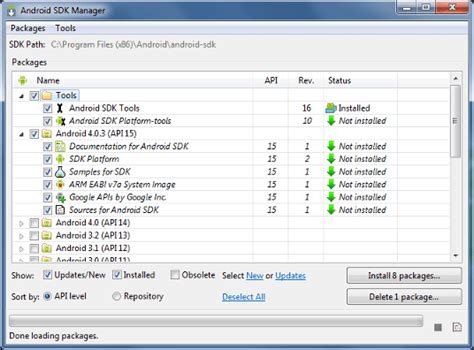 Как установить Android Sdk и что это такое Android Blog