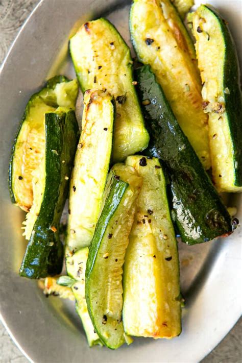 Roasted Zucchini Oven Baked