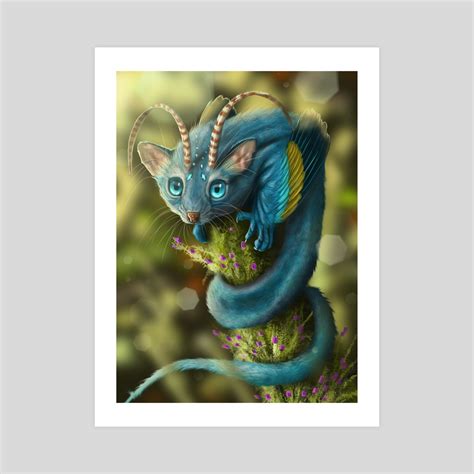 Candy Dragon An Art Print By Agustin Vergara Koller Inprnt