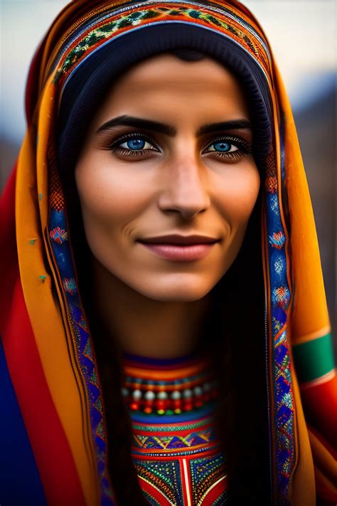 Lexica Amazigh Beautiful White Girl Kabyle 8k 50mm