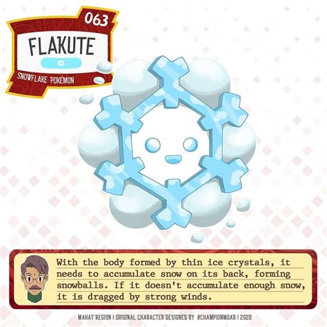 Champion Moab No Instagram “063 Flakute Type Ice Species Snowflake