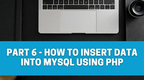 Part 6 How To Insert Data Into Mysql Using Php Youtube