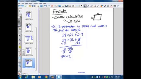 Manipulating Formulas Youtube