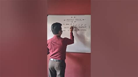 Math Trick Tricksandsolutions Mathproblem Maths Basicproblems
