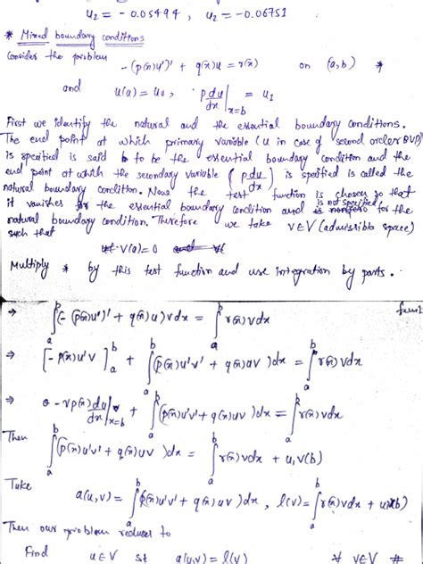 Finite Element Galerkin Pdf