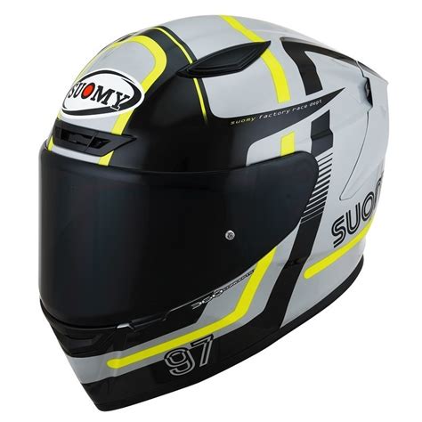 Suomy Track 1 E06 Ninety Seven Grey Yellow