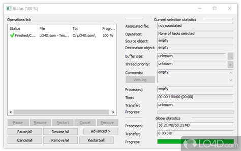 Copy Handler Screenshots