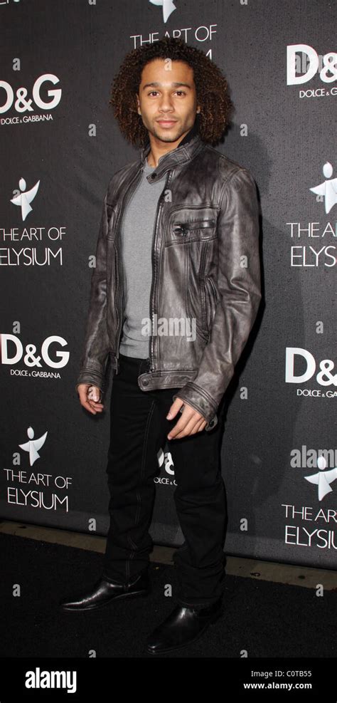 Corbin Bleu Attend The Opening Night Of The Dolce And Gabbana Flagship Boutique On Robertson