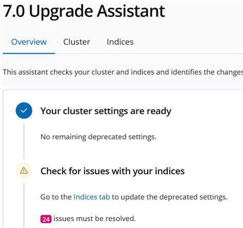 Upgrade Assistant Can Be Confusing Once You Start Upgrading · Issue 31045 · Elastickibana · Github