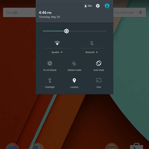 [android M Feature Spotlight] The Notification Shade Will Now Drop Down Closer To Where You