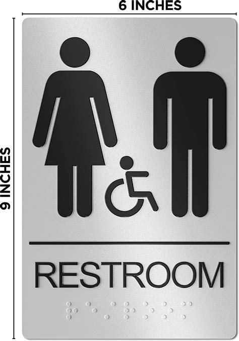 Bathroom Handicap Signage Requirements