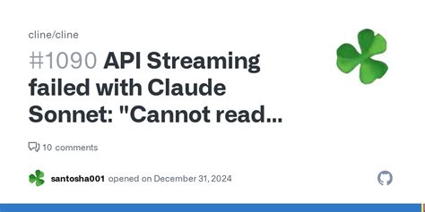 Api Streaming Failed With Claude Sonnet Cannot Read Properties Of Undefined Reading Type