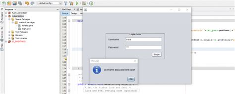 Membuat Program Login Dengan Java Netbeans Dan Mysql Awal Hs Technology