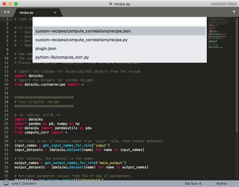 How To Edit Dataiku Projects And Plugins In Sublime Dataiku Knowledge Base