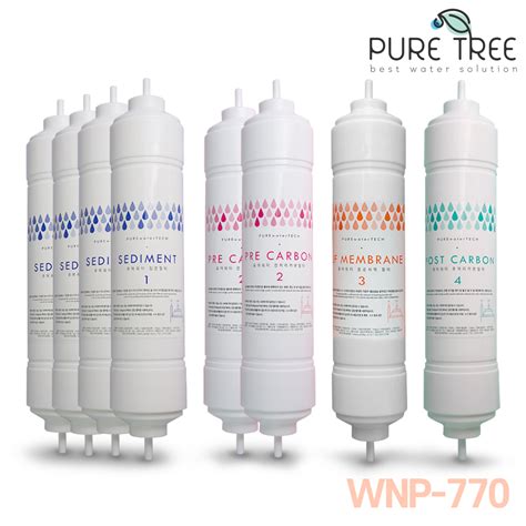 위닉스 Wnp 770 정수기필터 1년세트 주 퓨어워터텍