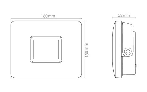 Sg Flom Midi 23w Led 4000k 2710 Lumen Grafiet Buitenverlichting Met Aansluitsnoer 1 5 Meter