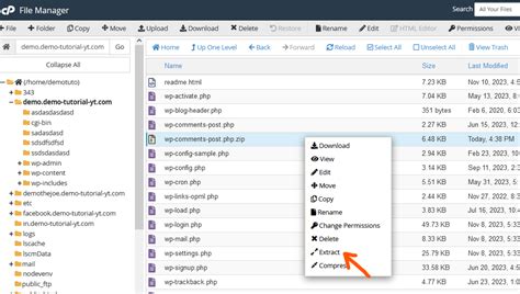 How To Compress And Uncompress Files With File Manager In Cpanel