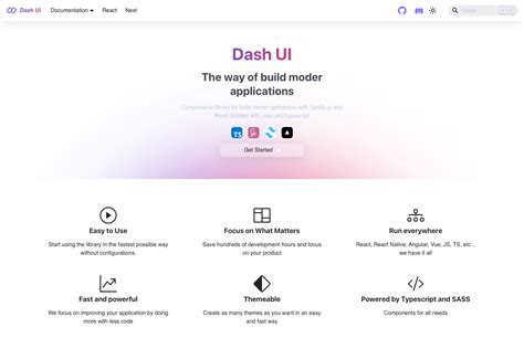 Dash Ui