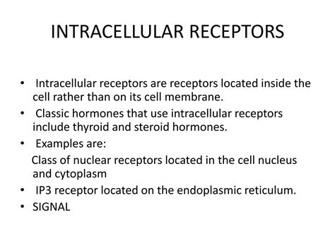 Intracellular Receptorpptx