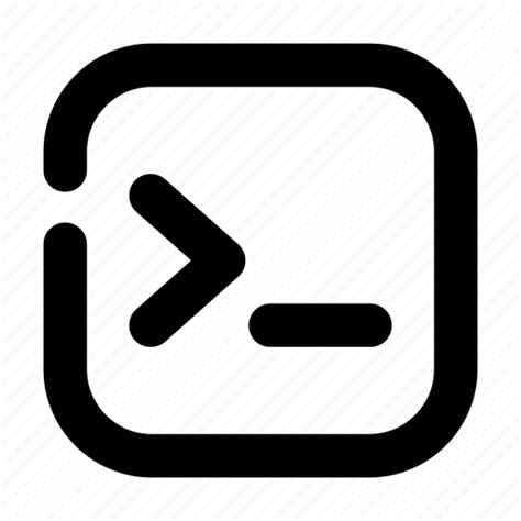 Terminal Code Programming Software Coding Development Script Icon