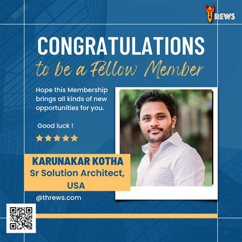 Karunakar Kotha Expert In Database Technologies And Cloud
